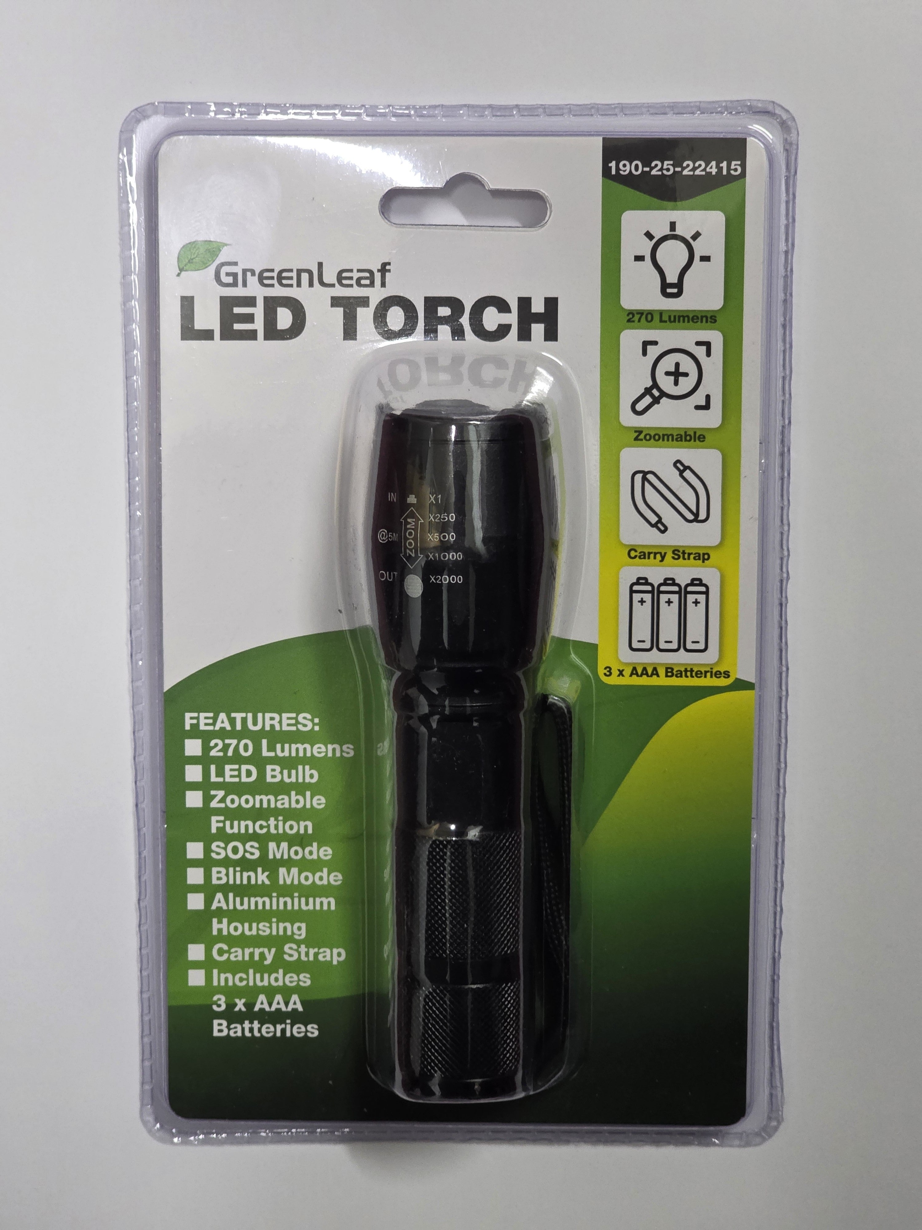 GreenLeaf LED Torch – Benson Archery