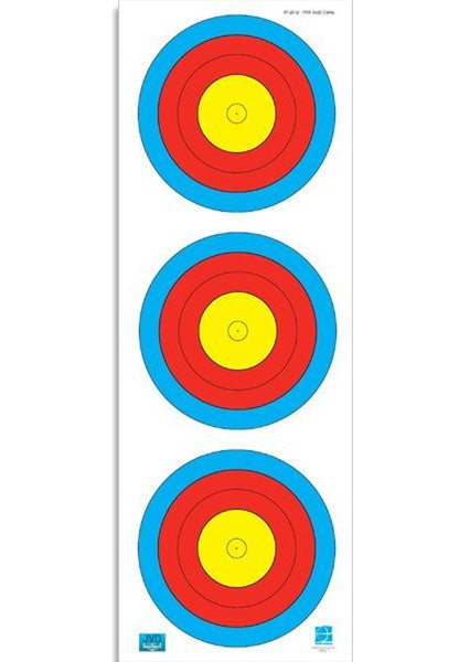 Fita 40cm Triple Indoor Target Face – Benson Archery