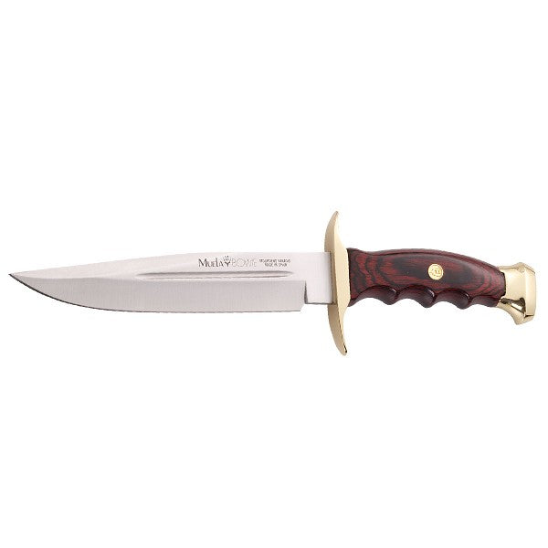 Muela Knife Bowie 18l Coral – Benson Archery