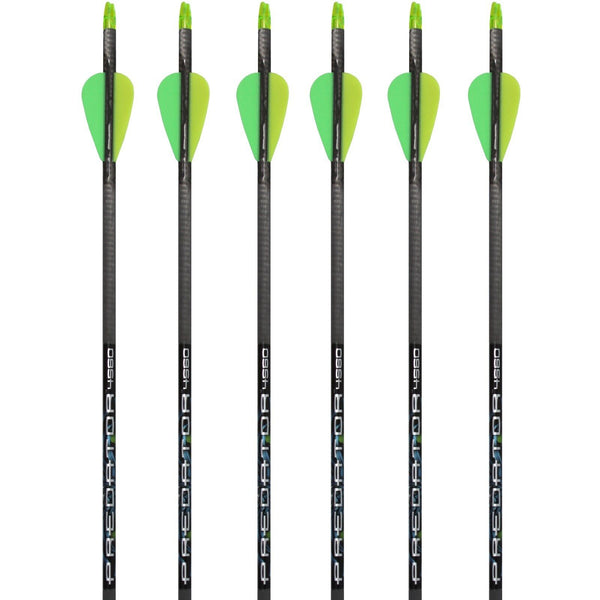 Carbon Express Predator II 6075 Premade Dozen Pack – Benson Archery